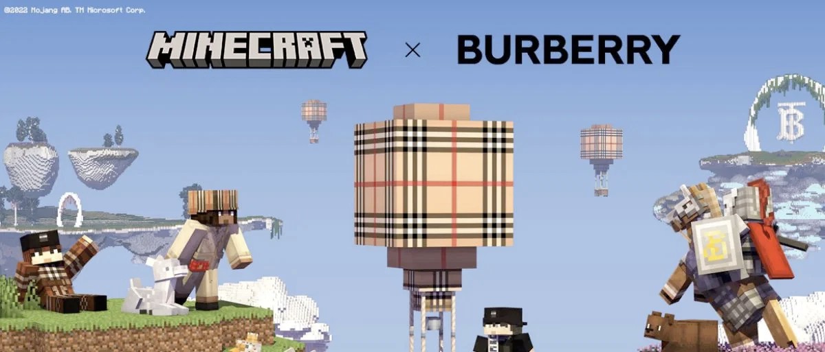 Keren! Brand Mewah Burberry Luncurkan NFT di Metaverse Minecraft ...