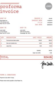 Apa Itu Proforma Invoice dan Contohnya? - Pintu Blog