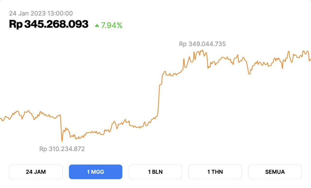 Analisa Harga Bitcoin Hari Ini: Bisa Sentuh Rp370 Juta Setelah Tembus Zona Resistensi? - Pintu News
