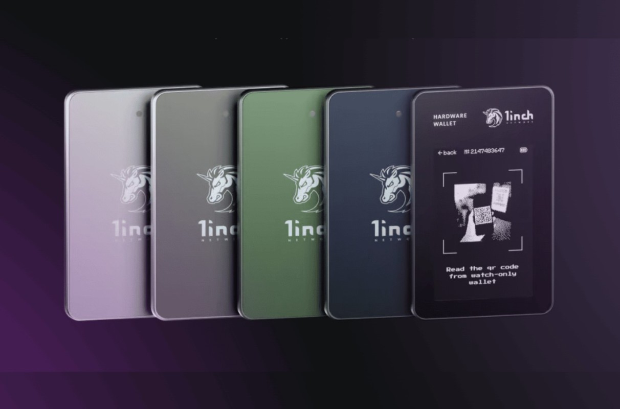 Jadi FOMO, 1inch Rilis Hardware Wallet Tanpa Celah! Bakal Seperti Apa ...