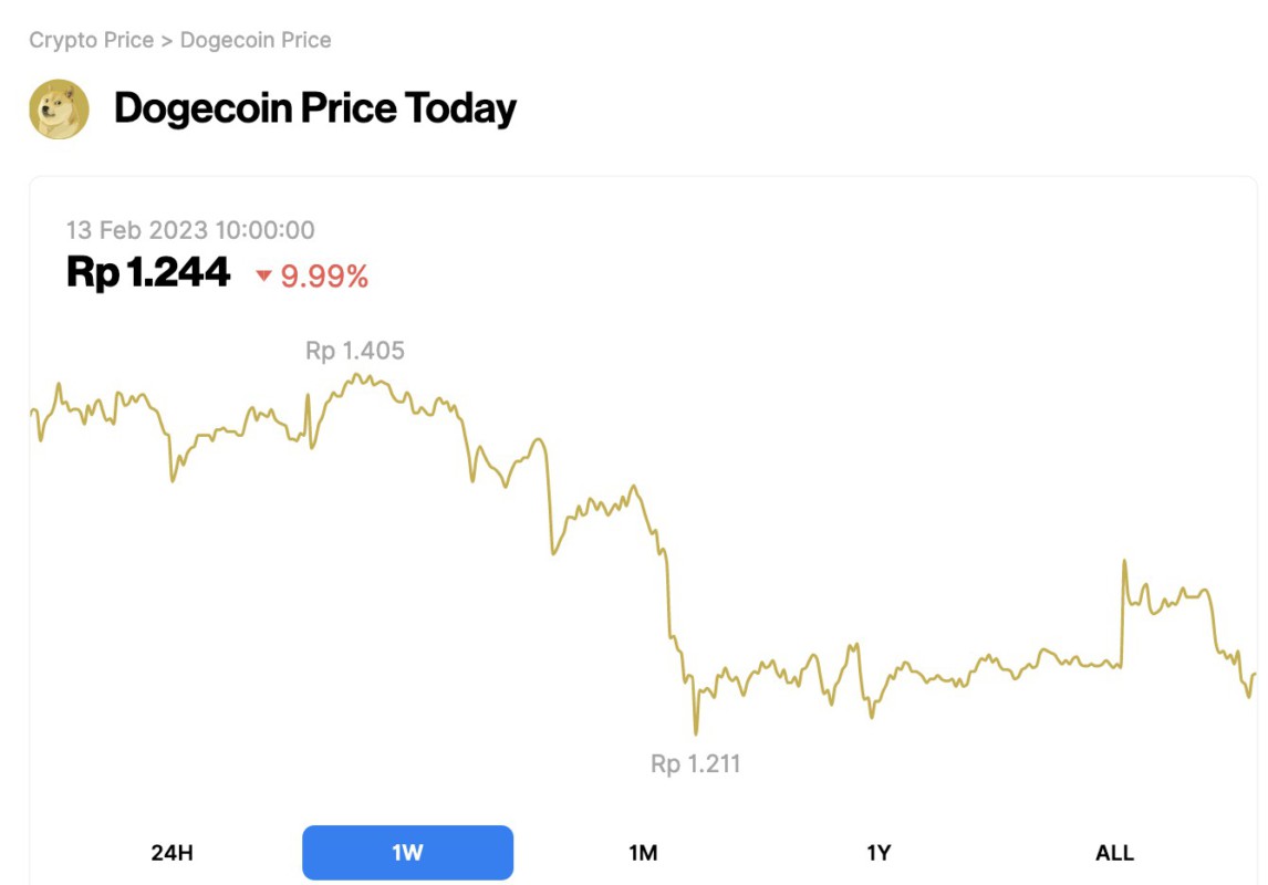 Analisis Harga DOGE Hari Ini 13 Februari: Volume Perdagangan DOGE Meningkat 110%! Kok Bisa ...