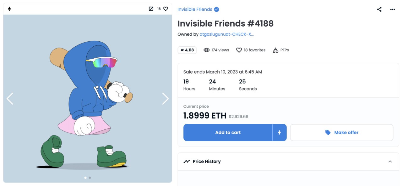 Apa itu Invisible Friends NFT dan Cara Mendapatkannya? - Pintu Blog