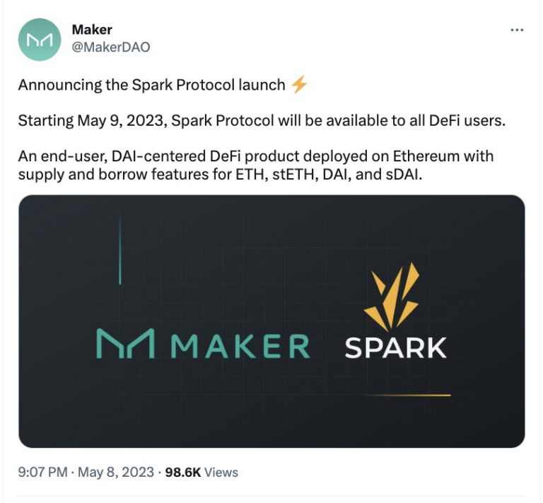 MakerDAO Luncurkan Spark Protocol, Revolusi Pinjaman DeFi untuk Pengguna DAI! - Pintu News
