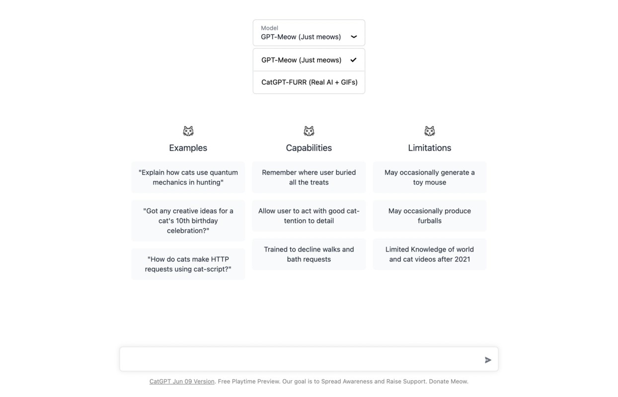Meow! Kenalan Sama CatGPT, Chatbot AI untuk Pecinta Kucing - Pintu News
