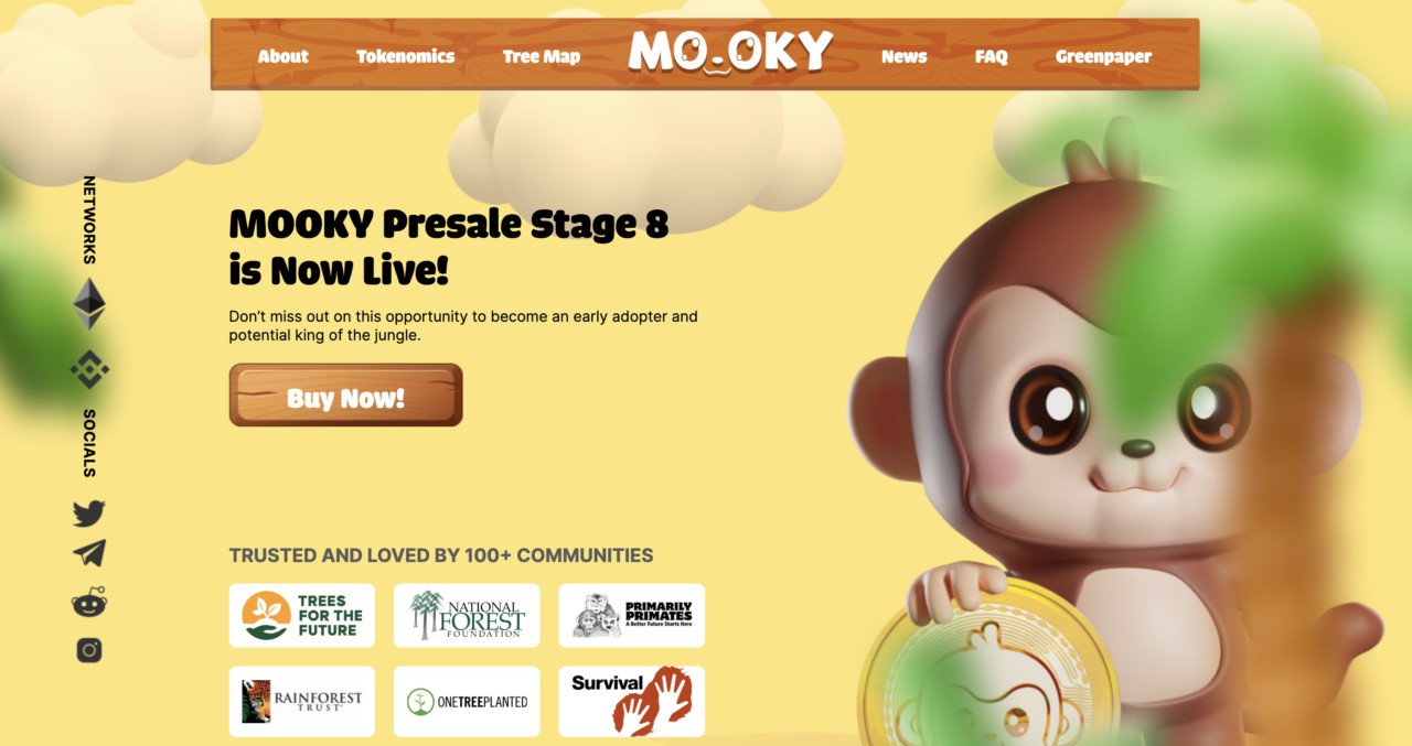 Memecoin Mooky ($MOOKY) Muncul, Fokuskan Proyek Pada Isu Lingkungan? - Pintu News