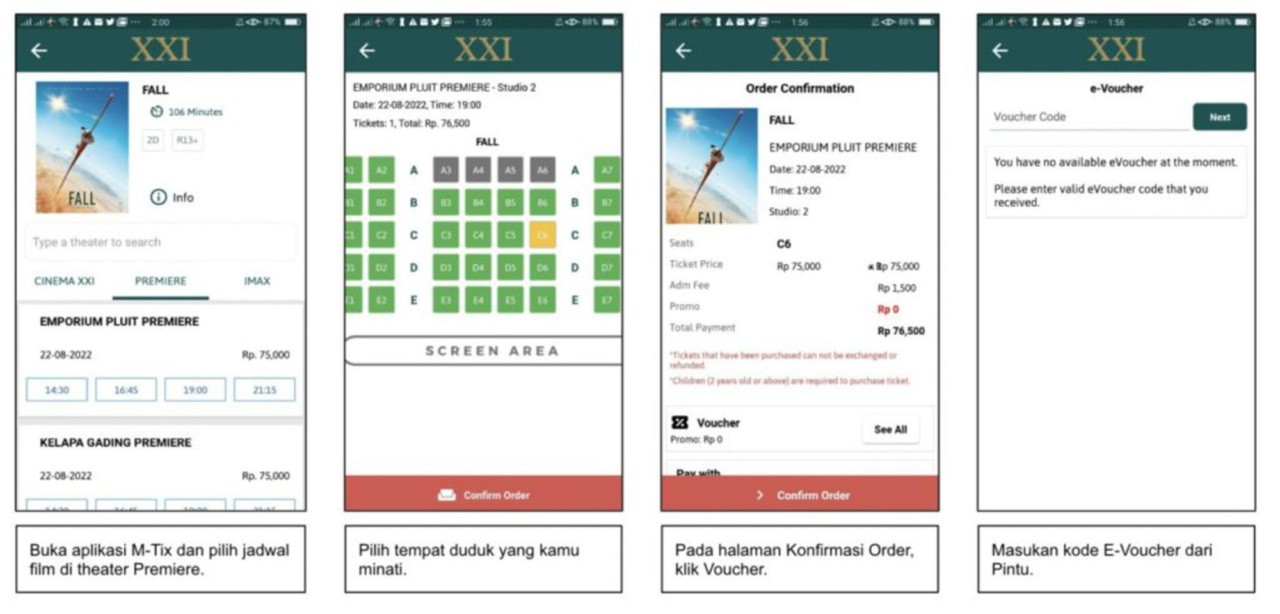 [Promo XXI] Dapatkan Tiket Nonton Gratis Cinema XXI + Premier dengan Staking PTU - Pintu Blog