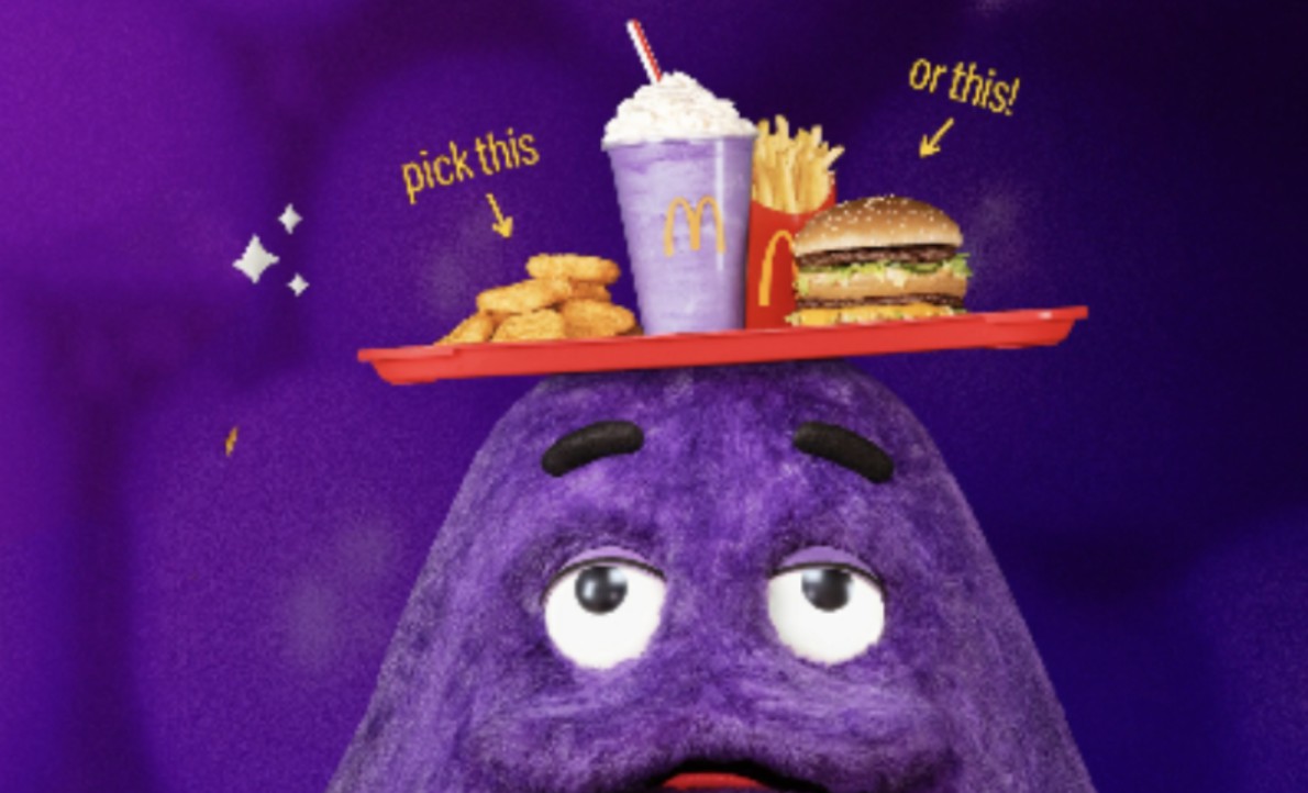 McDonald’s Luncurkan NFT Grimace Eksklusif Secara Gratis! - Pintu News
