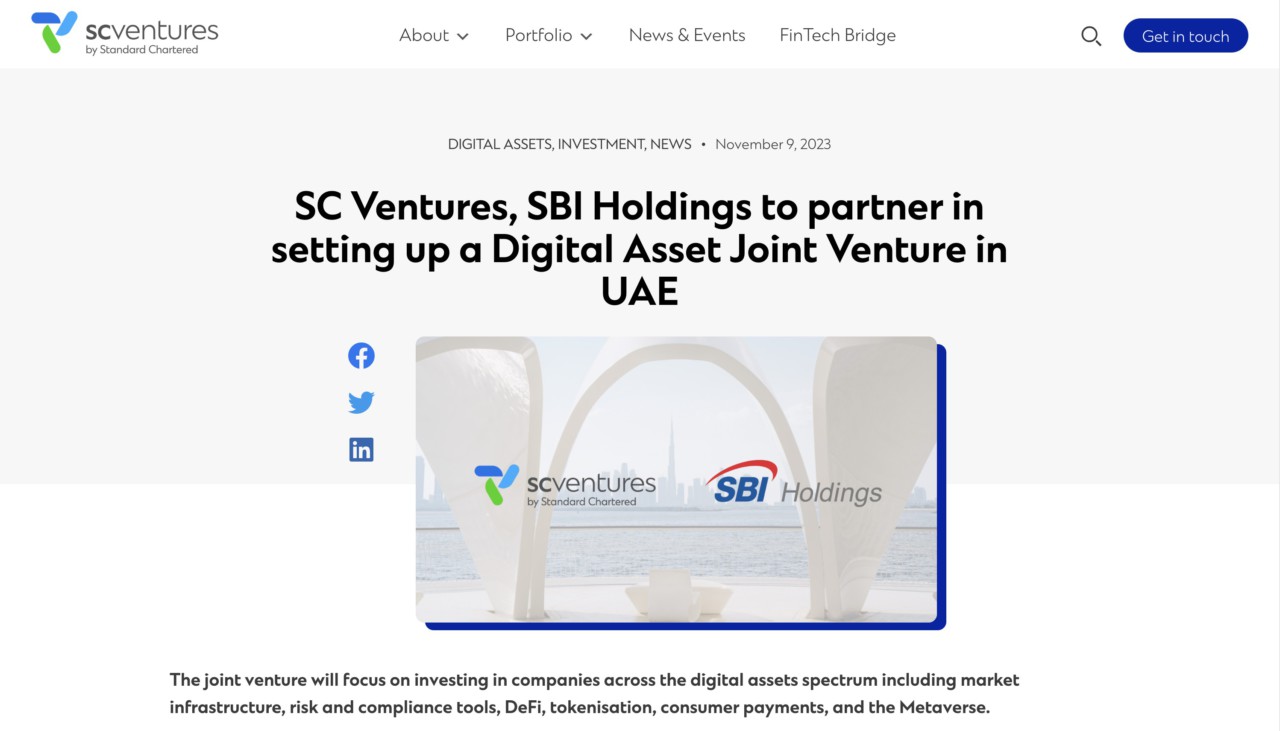 Standard Chartered dan SBI Holdings Luncurkan Dana Investasi Crypto ...