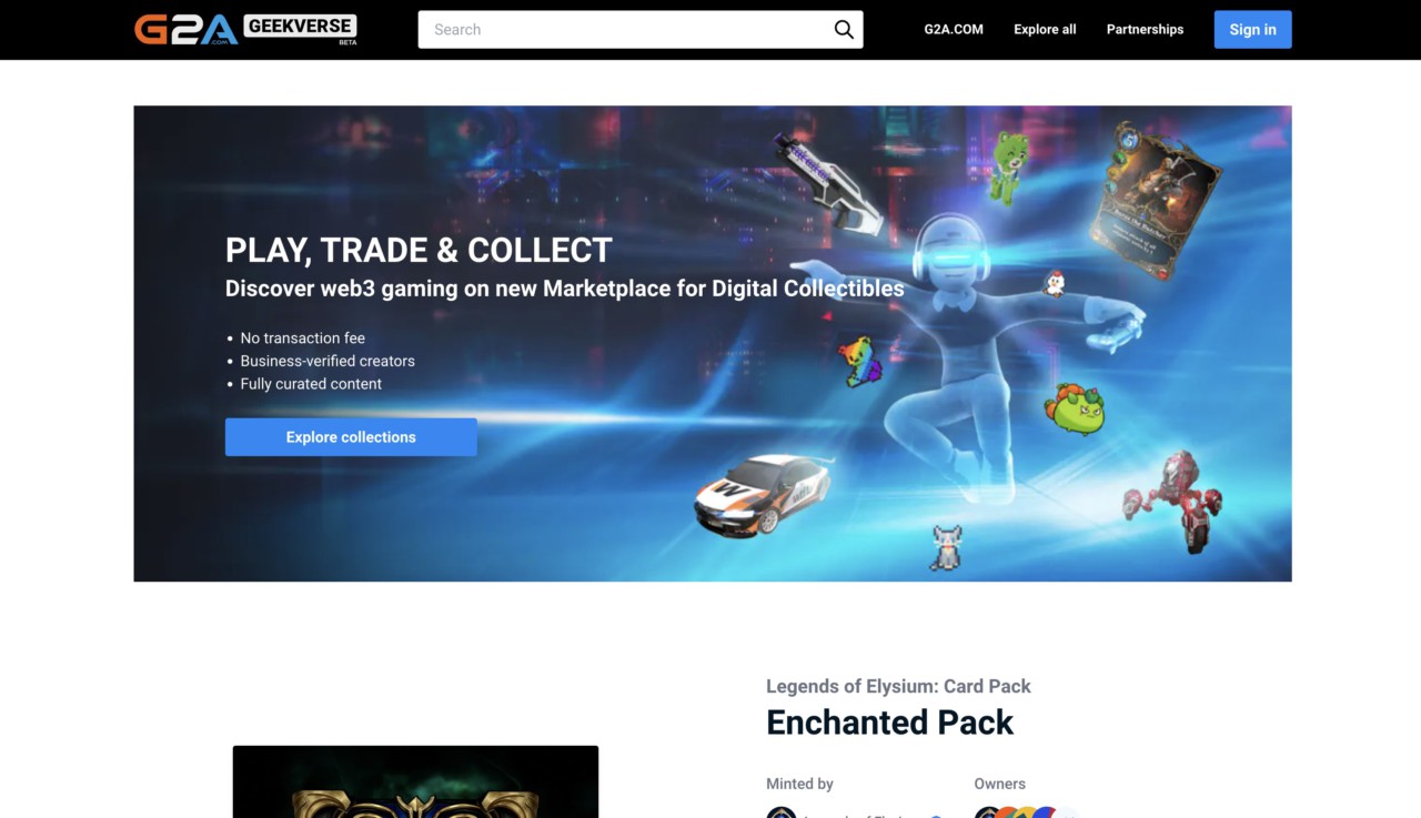 G2A Luncurkan ‘Geekverse’, Marketplace NFT yang Mengguncang Dunia Game! - Pintu News