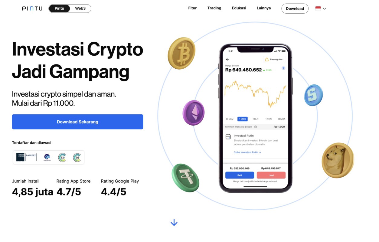 Pintu: Aplikasi Menabung Crypto (DCA) Terbaik untuk Pemula - Pintu Blog