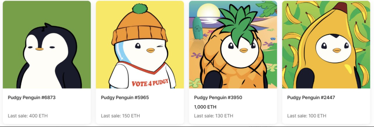 NFT Pudgy Penguins Berhasil Menjual 1 Juta Boneka Mewah dalam Waktu ...