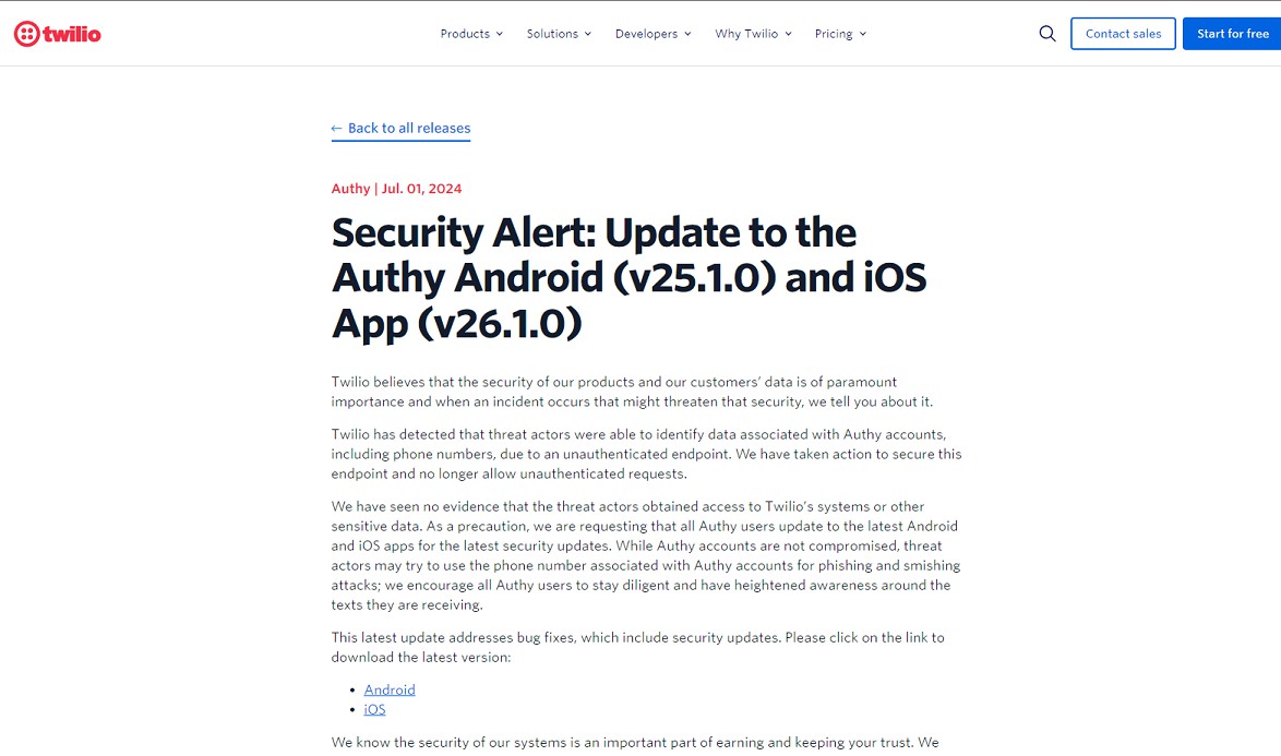 33 Juta Pengguna Authy Terancam Phishing Setelah Kebocoran Data! - Pintu News
