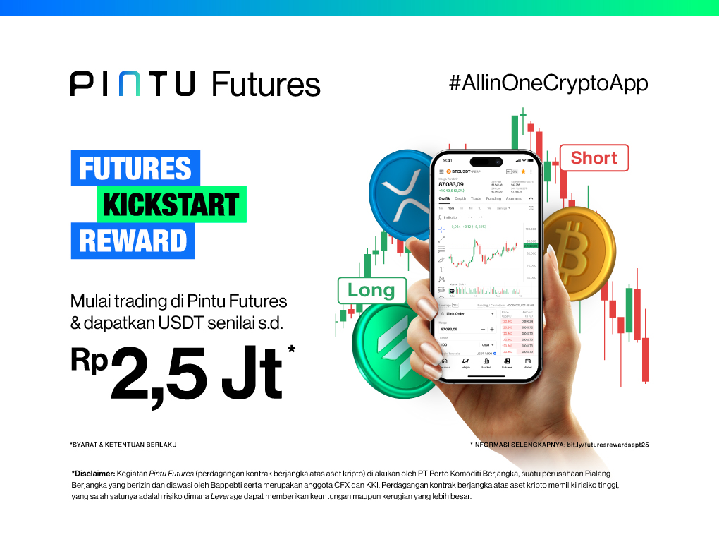 [KUOTA HABIS] Futures Kickstart Reward: Mulai Trading di Pintu Futures, Dapatkan USDT senilai s ...