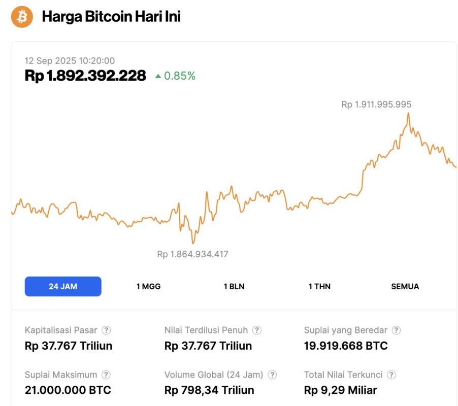 Harga Bitcoin Melonjak ke $115.000 Hari Ini (12/9/25): Kini Para Whale Sedang Borong BTC ...